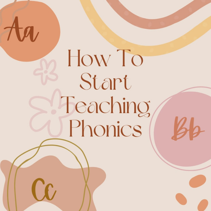 How To Start Teaching Phonics Easy As A B C Traditional Home Living