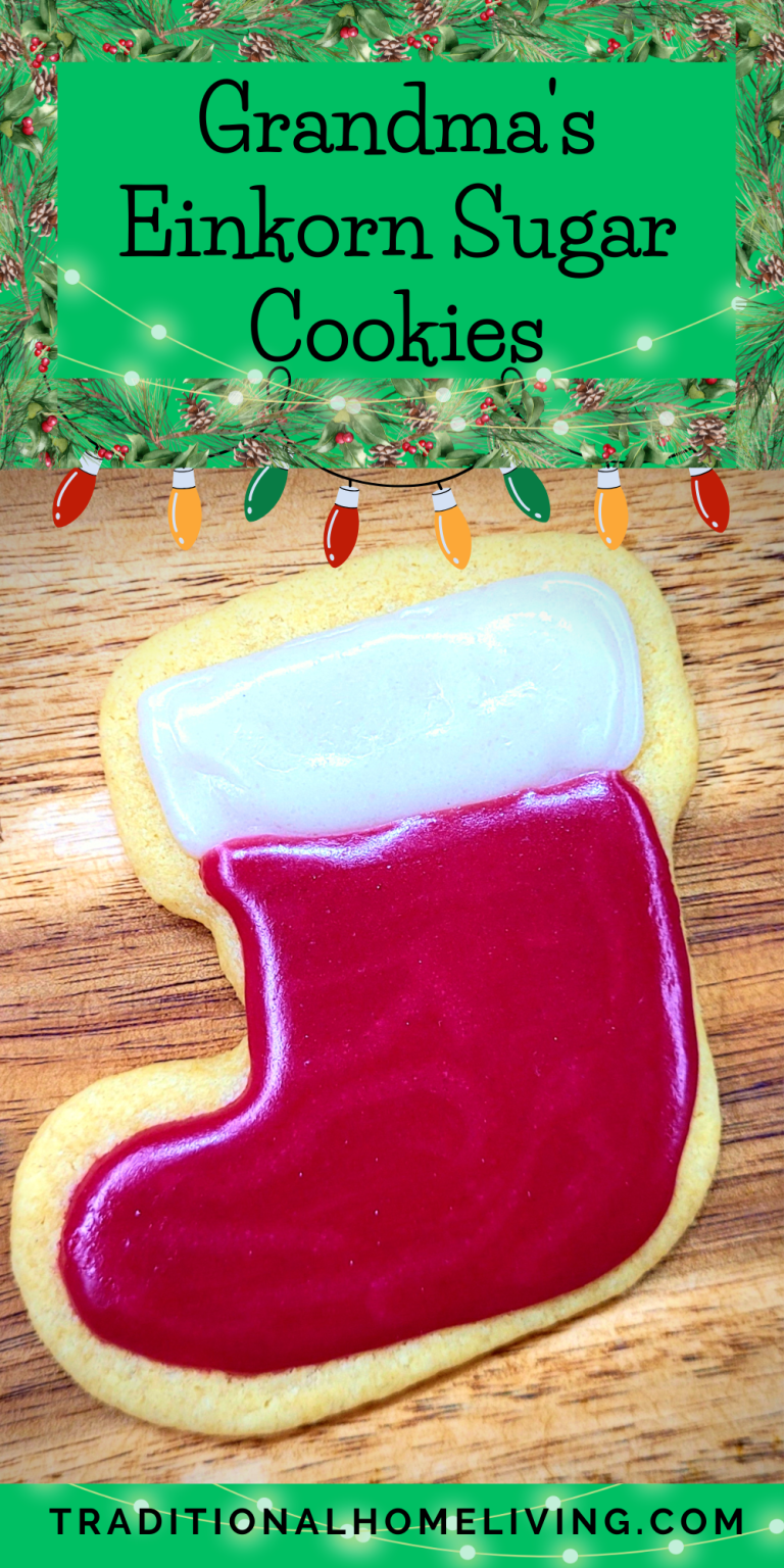 Grandma's Amazing Einkorn Sugar Cookie Recipe - Traditional Home Living